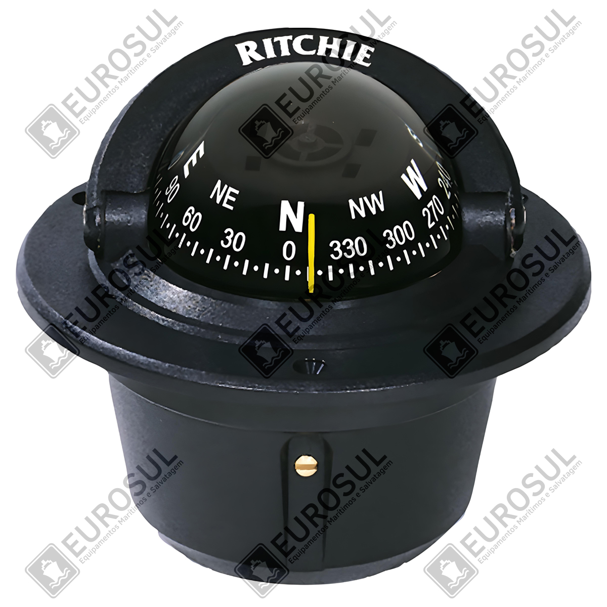 Black F-50 Ritchie Black Navigation compass- Eurosul