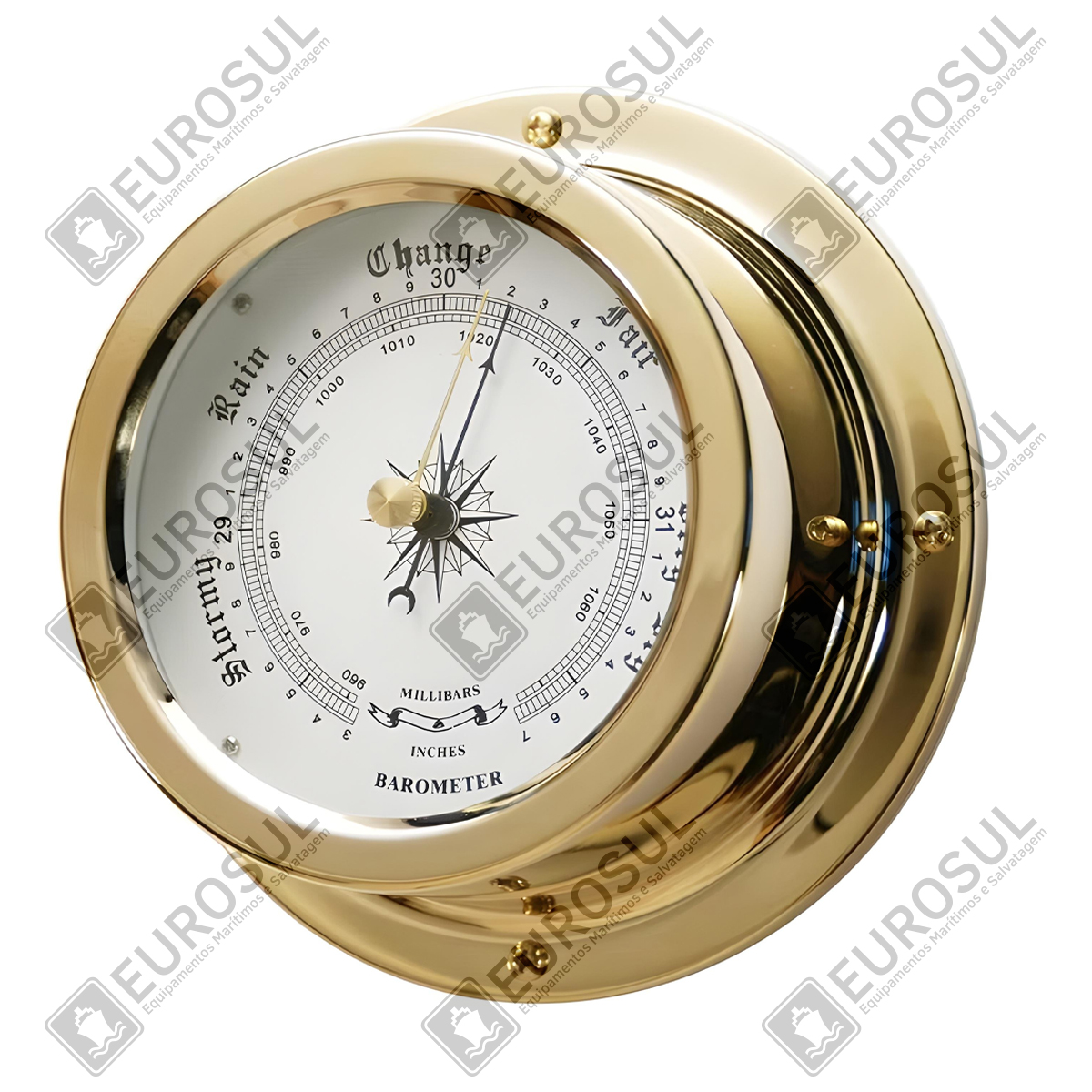 Brass Barometer 155mm Eurosul - Eurosul