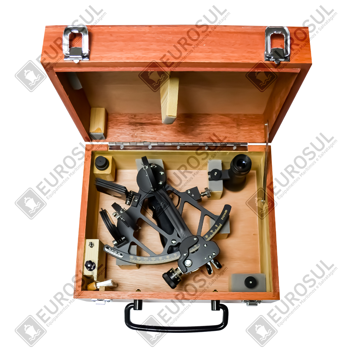 GLH130-40 aluminum nautical sextant with lighting - Eurosul