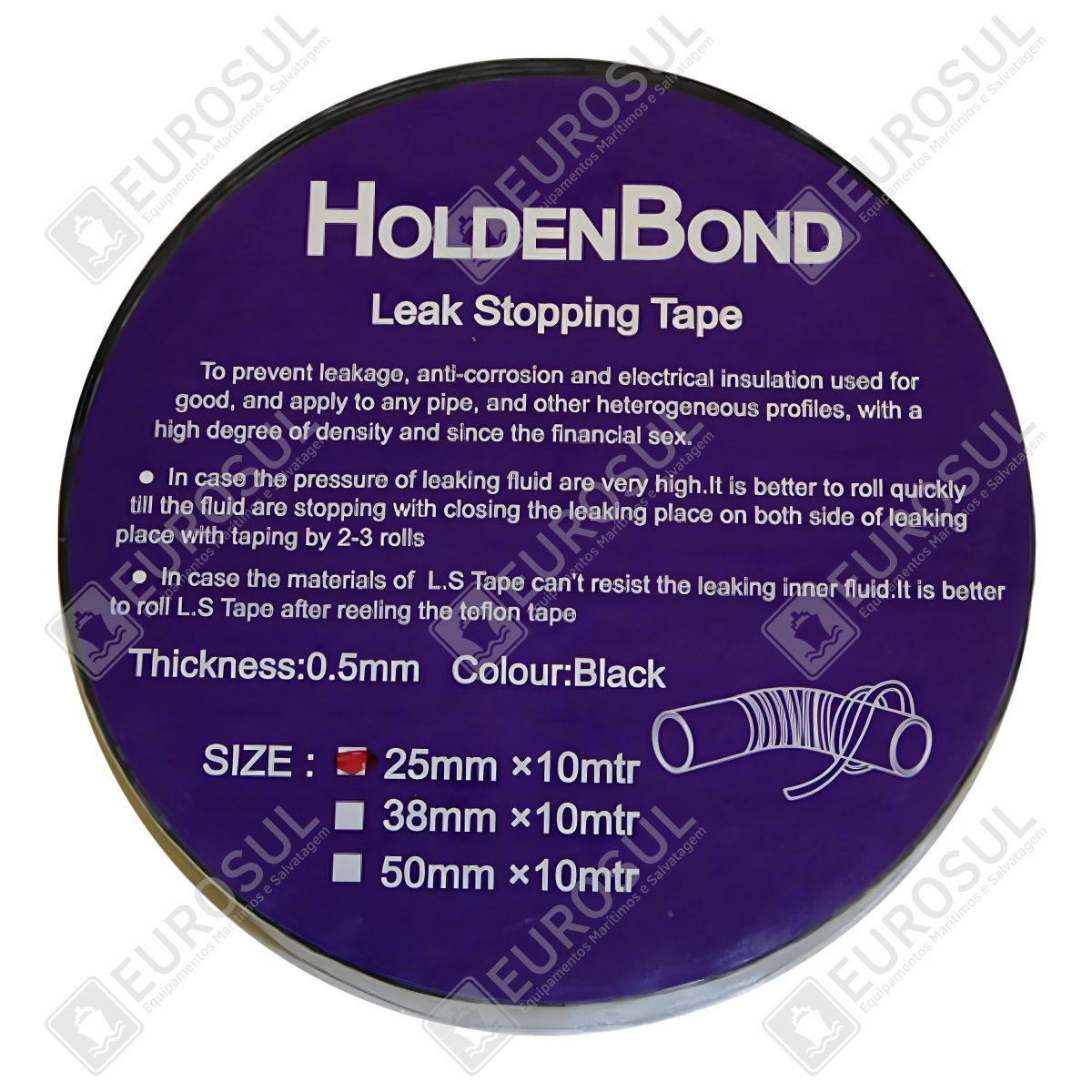Holdenbond anti-valuing and anti-corrosion tape-high fusion - Eurosul