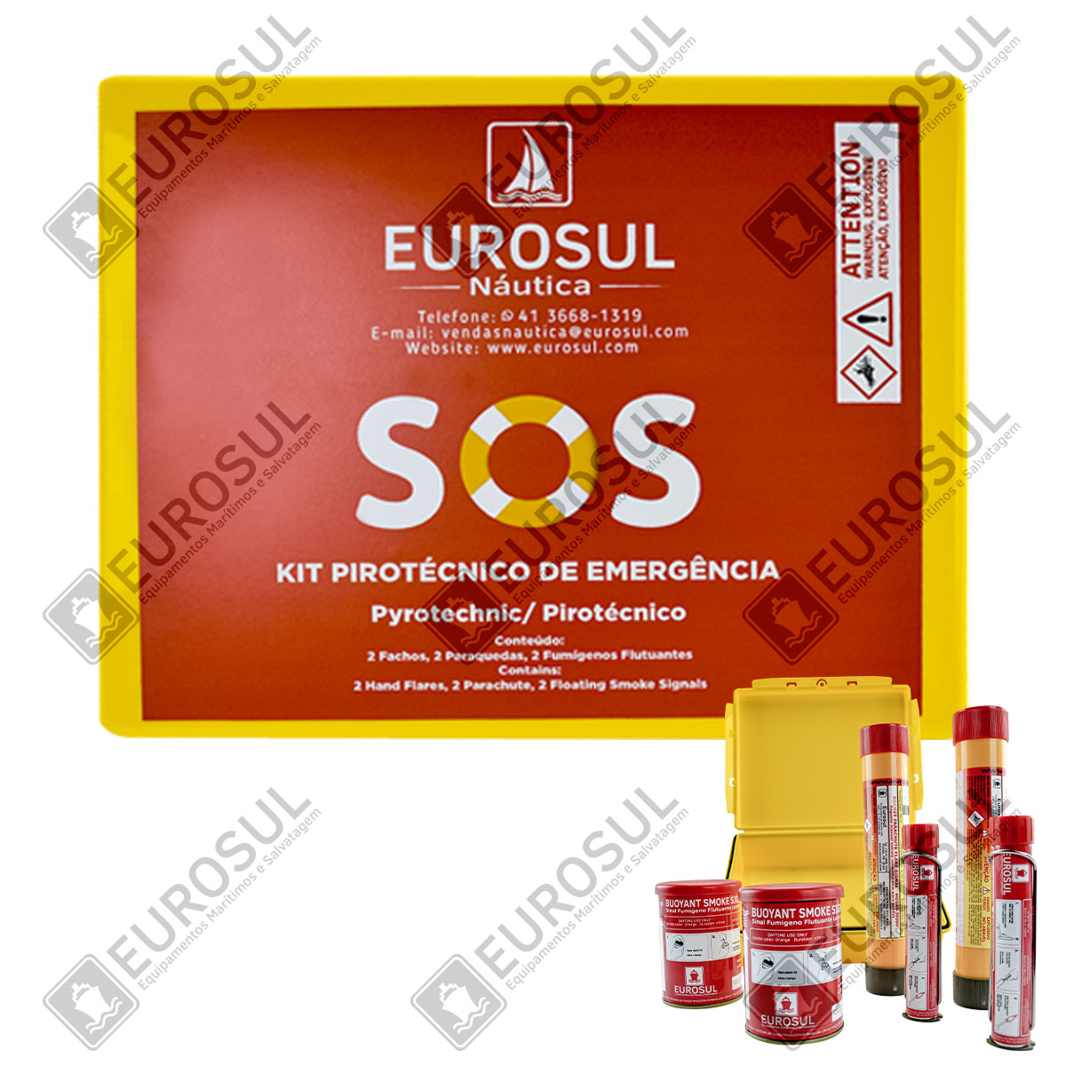 Emergency Pyrotechnic Kit Hobby Eurosul – SOLAS/DNV Certified - Eurosul