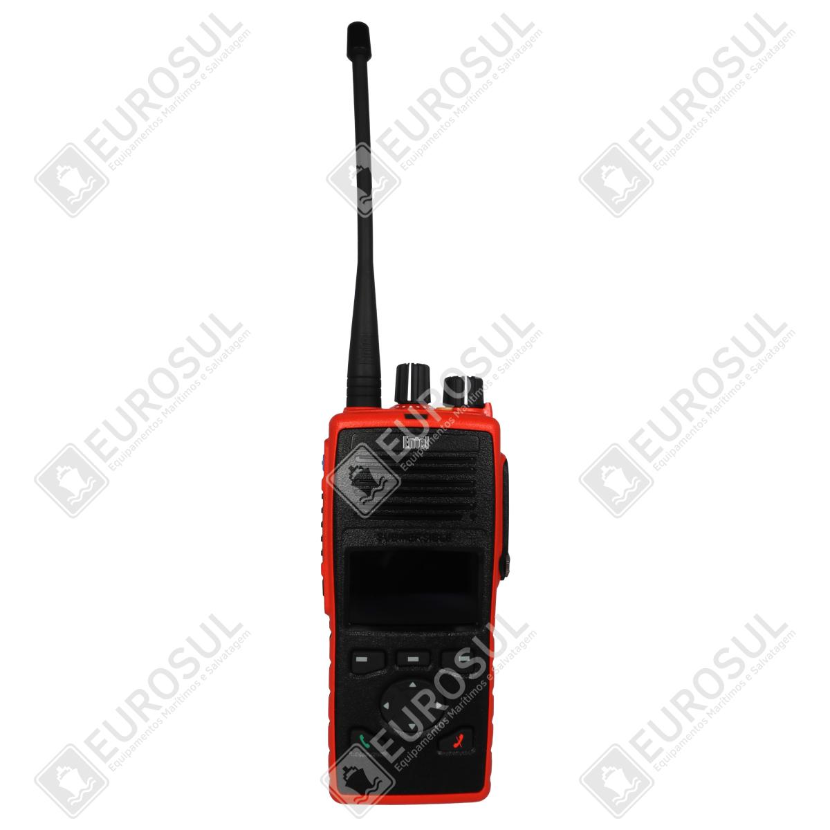 Portable UHF Marine Fire Fighter Radio DT885FF MED/ATEX with Display ...