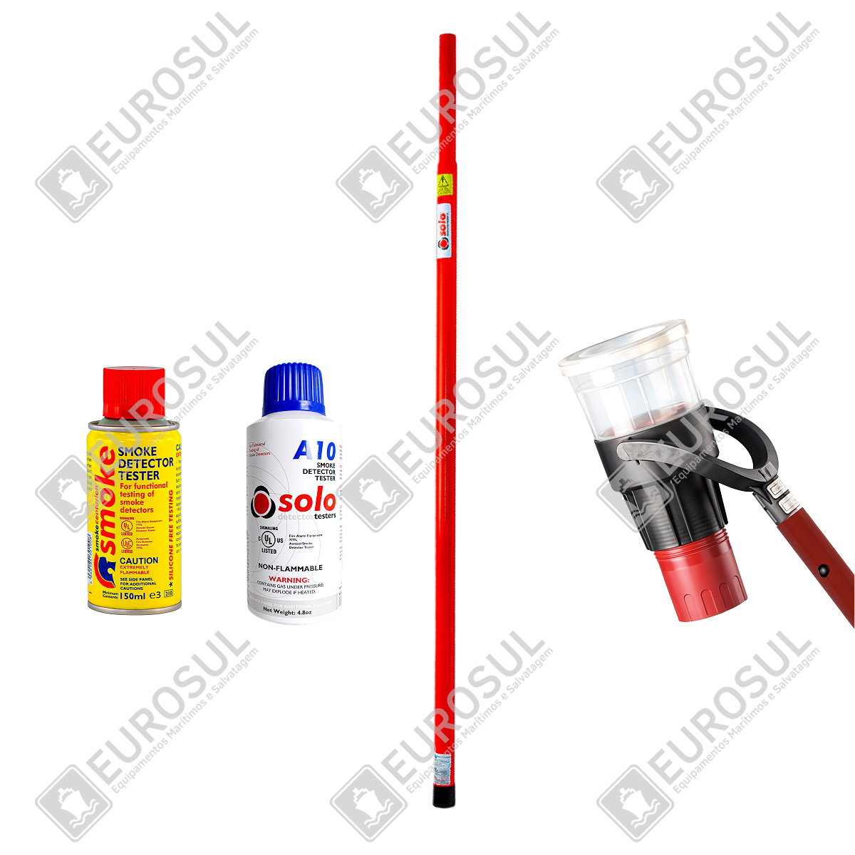 Smoke Detector Test Kit – Solo 808 – 3.7m Reach - Eurosul