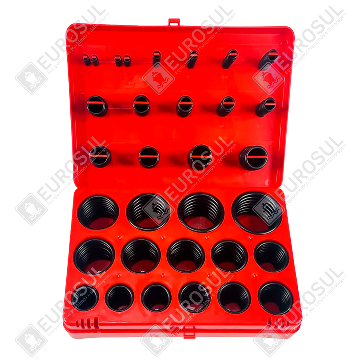 Kit de Anéis O-Ring em Borracha 382 Peças – 30 Tamanhos – Caixa ...