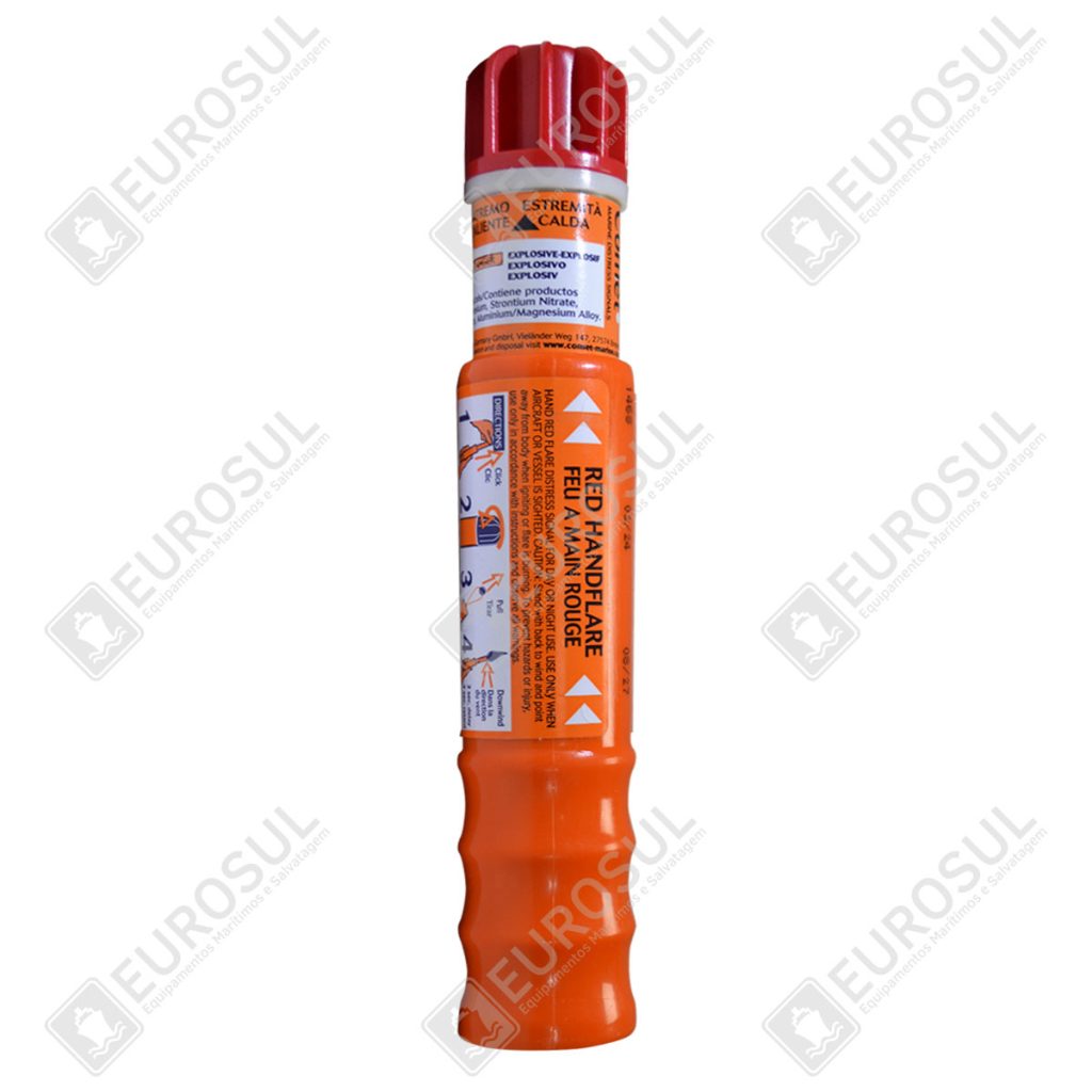 Wescom/Comet Red Hand Flare 60 s 9162800 - Eurosul