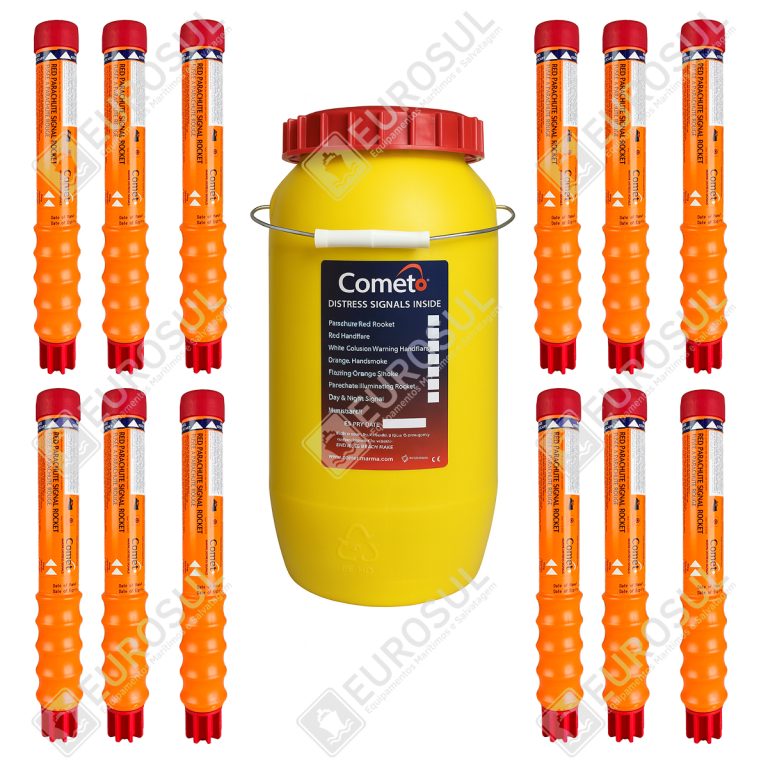 Parachute Red Signal Rocket MK8A – SOLAS/MED Approved - Eurosul