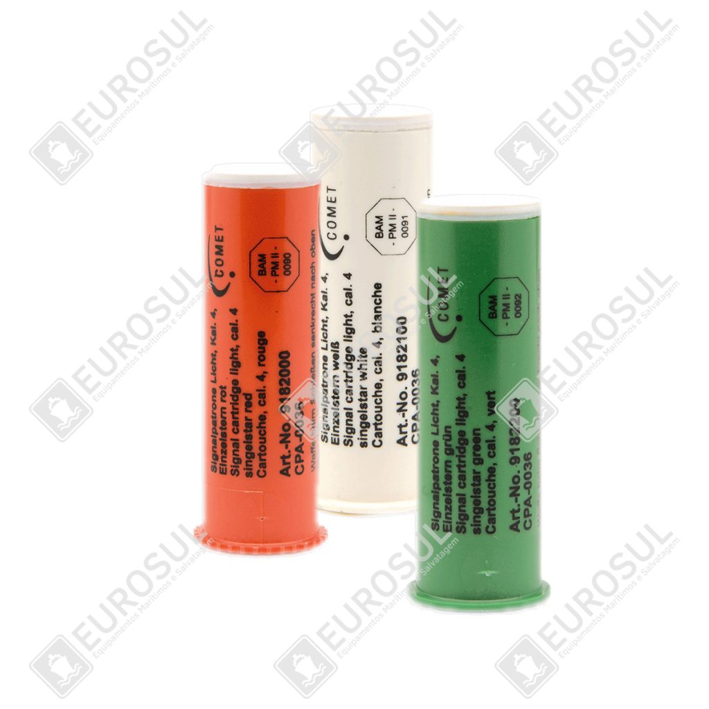 Parachute Red Signal Rocket MK8A – SOLAS/MED Approved - Eurosul